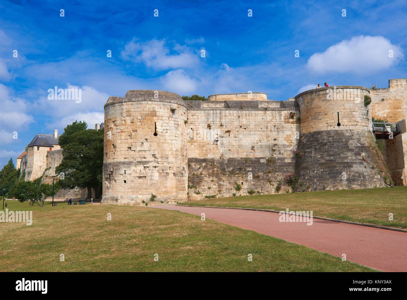 Chateau De Caen Caen Castle High Resolution Stock Photography and ...