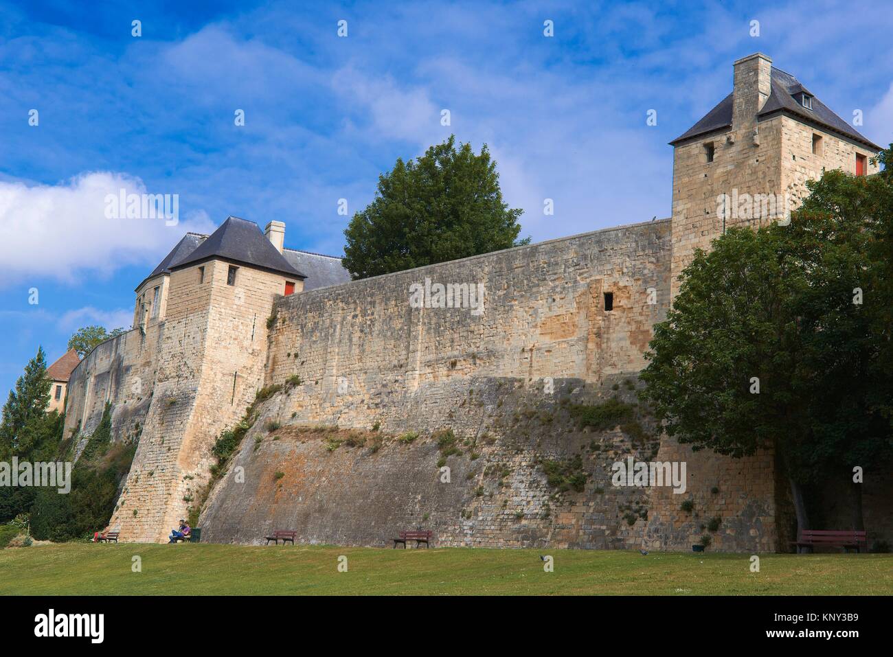 Chateau de caen caen castle hi-res stock photography and images - Alamy