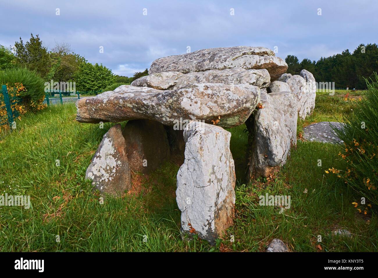 Dolmen megalith bretagne morbihan hi-res stock photography and images ...