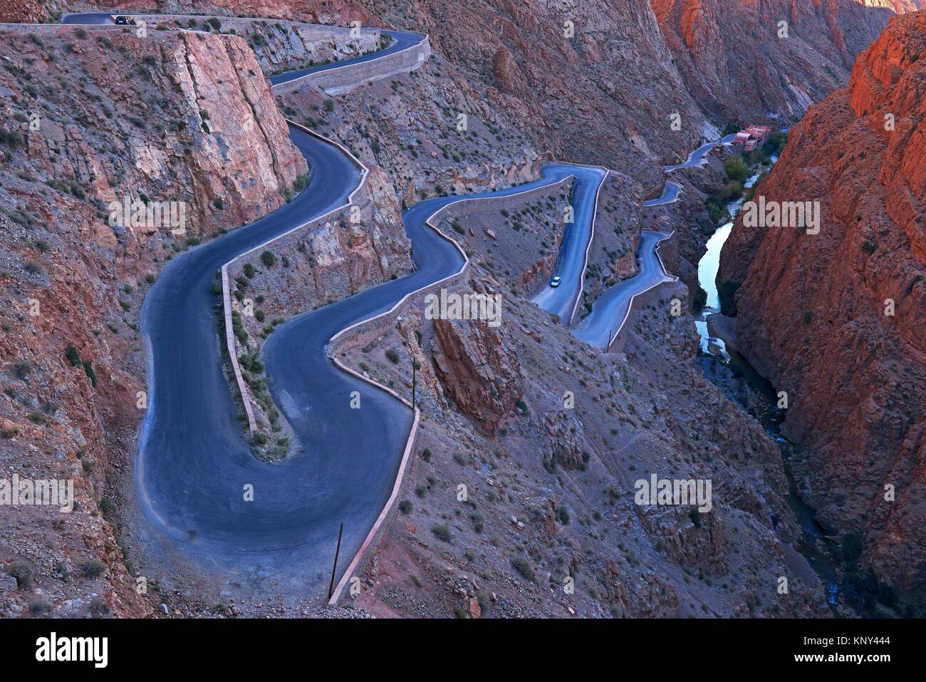 Winding road dades gorges hi-res stock photography and images - Alamy