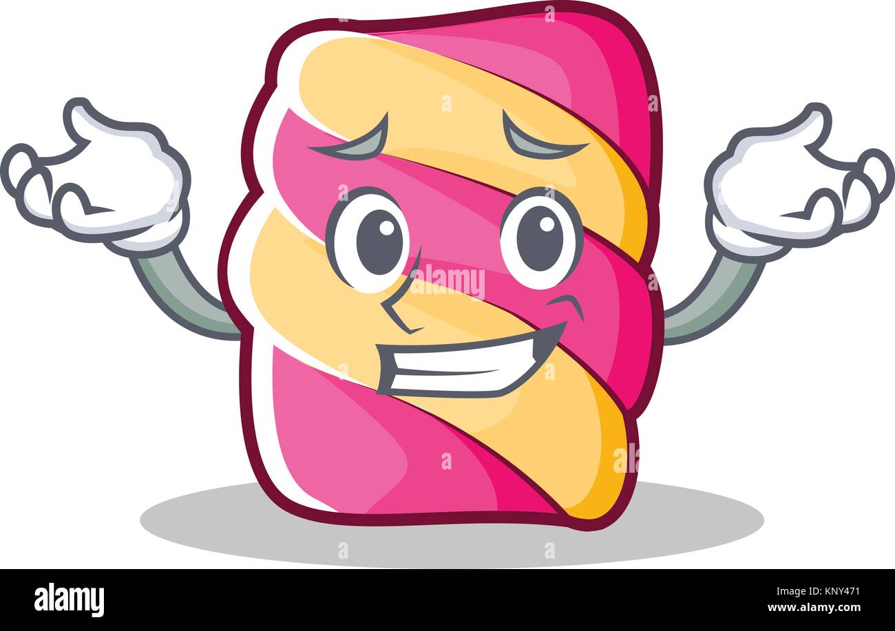 Smiling marshmallow character hi-res stock photography and images - Alamy