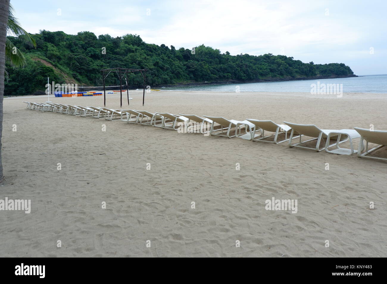 Beautiful beach resort chairs hi-res stock photography and images - Alamy