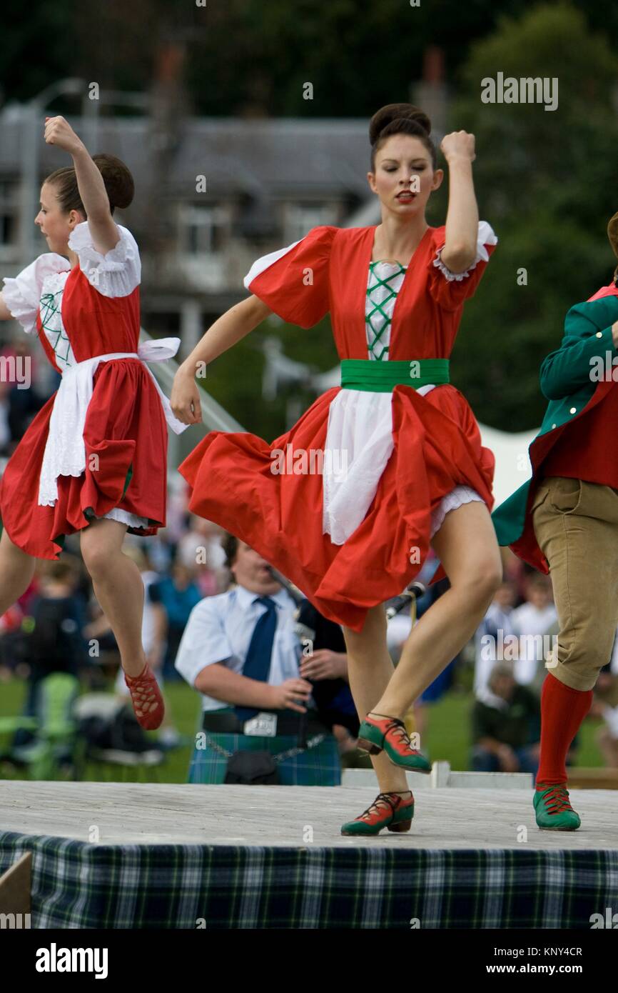 Woman traditional scottish dress hi-res stock photography and images ...