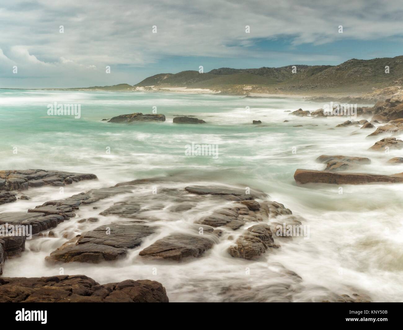 South Africa Cape Point View Stock Photo - Alamy