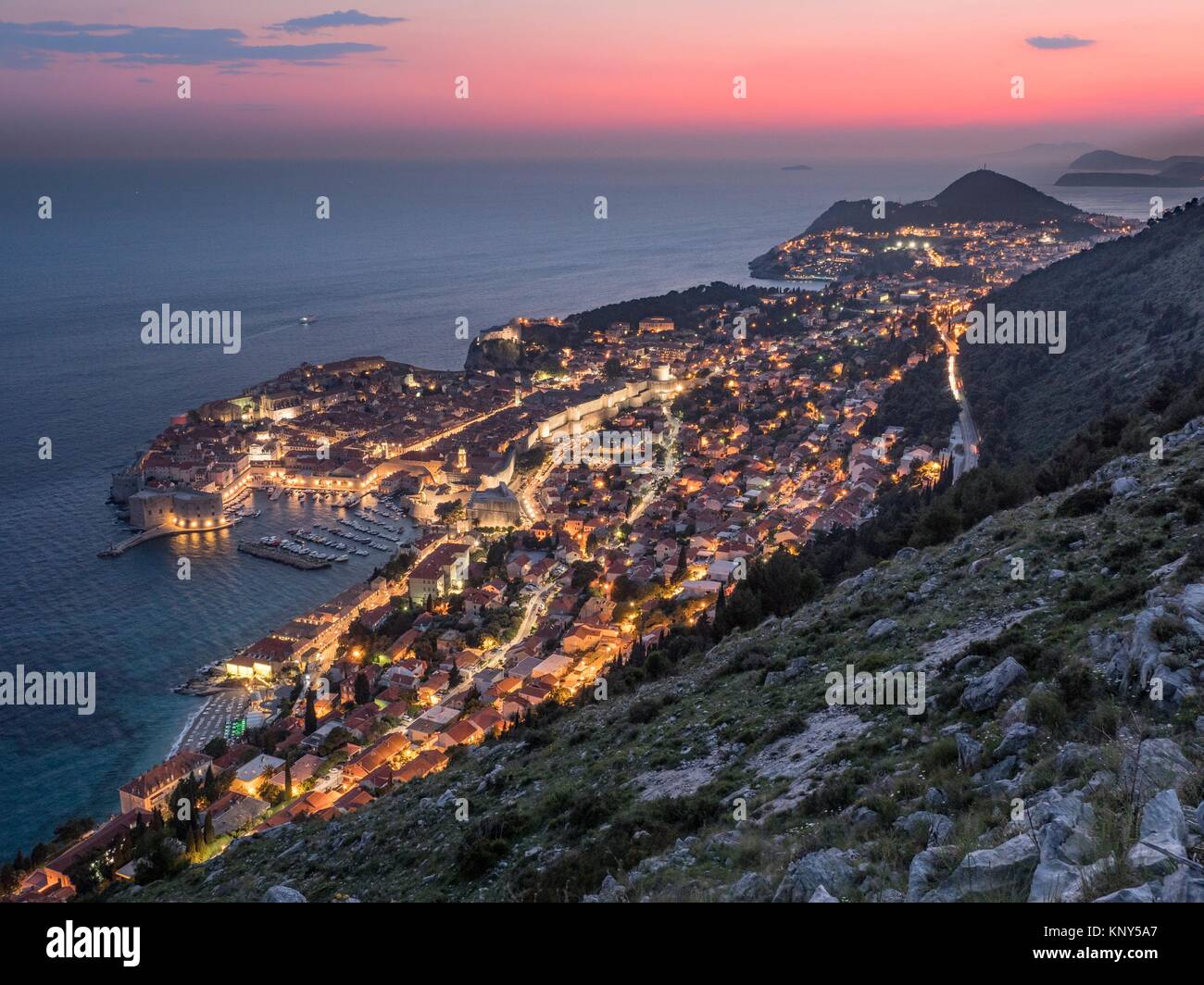 Dubrovnik overview hi-res stock photography and images - Alamy