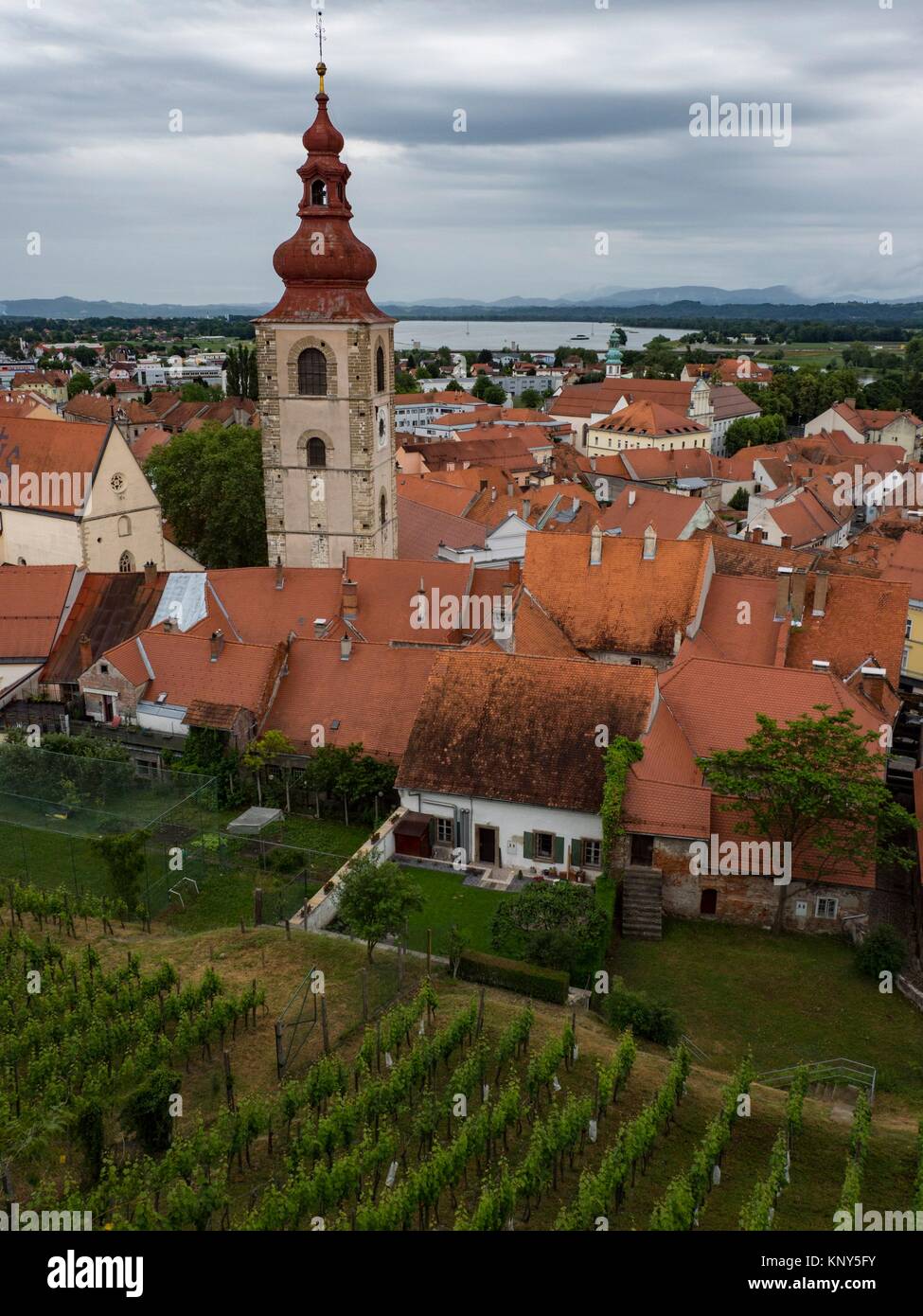 Slovenia Village of Ptuj Stock Photo - Alamy