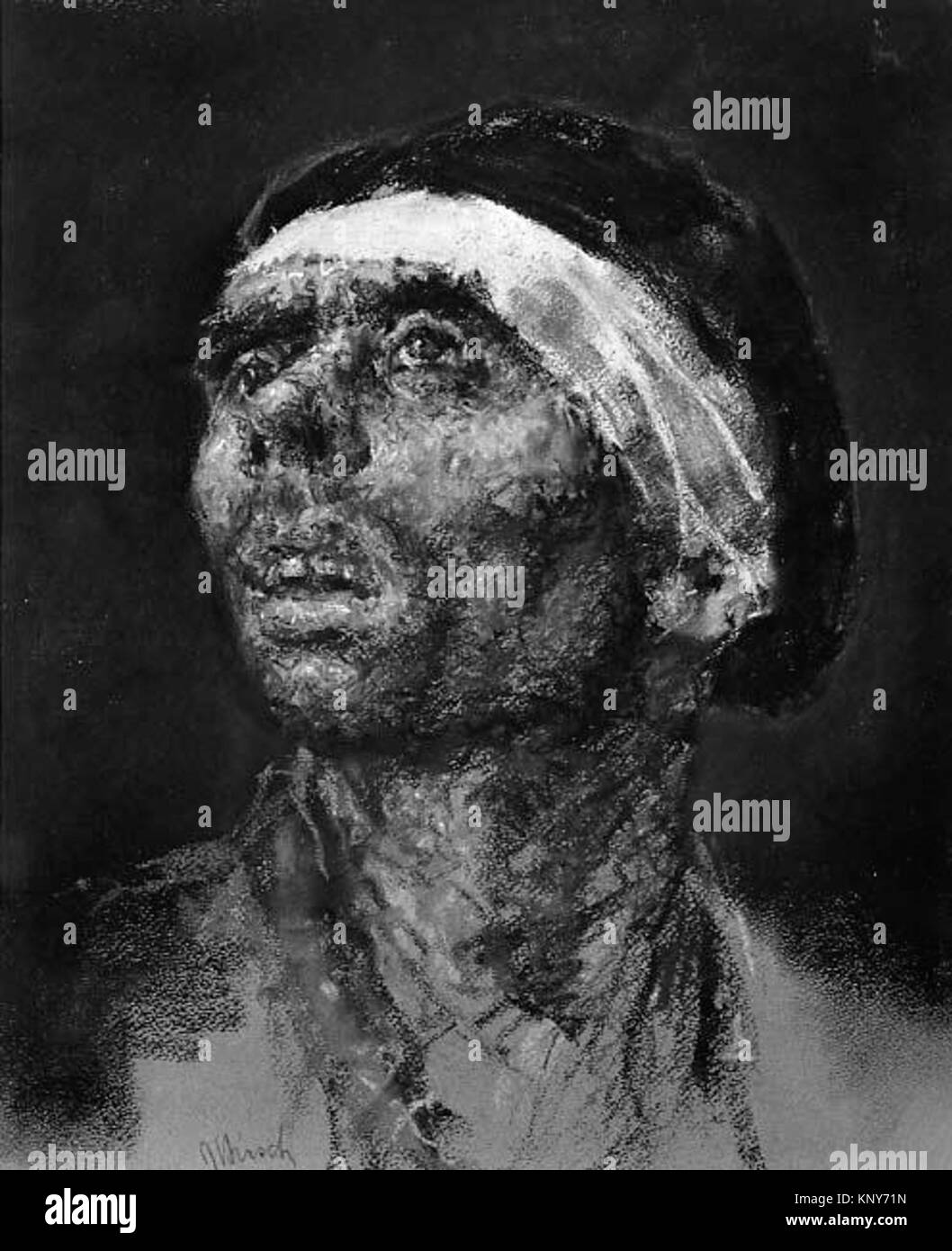 Depiction of an air raid, MET sf43.46.9, representing wartime events ...