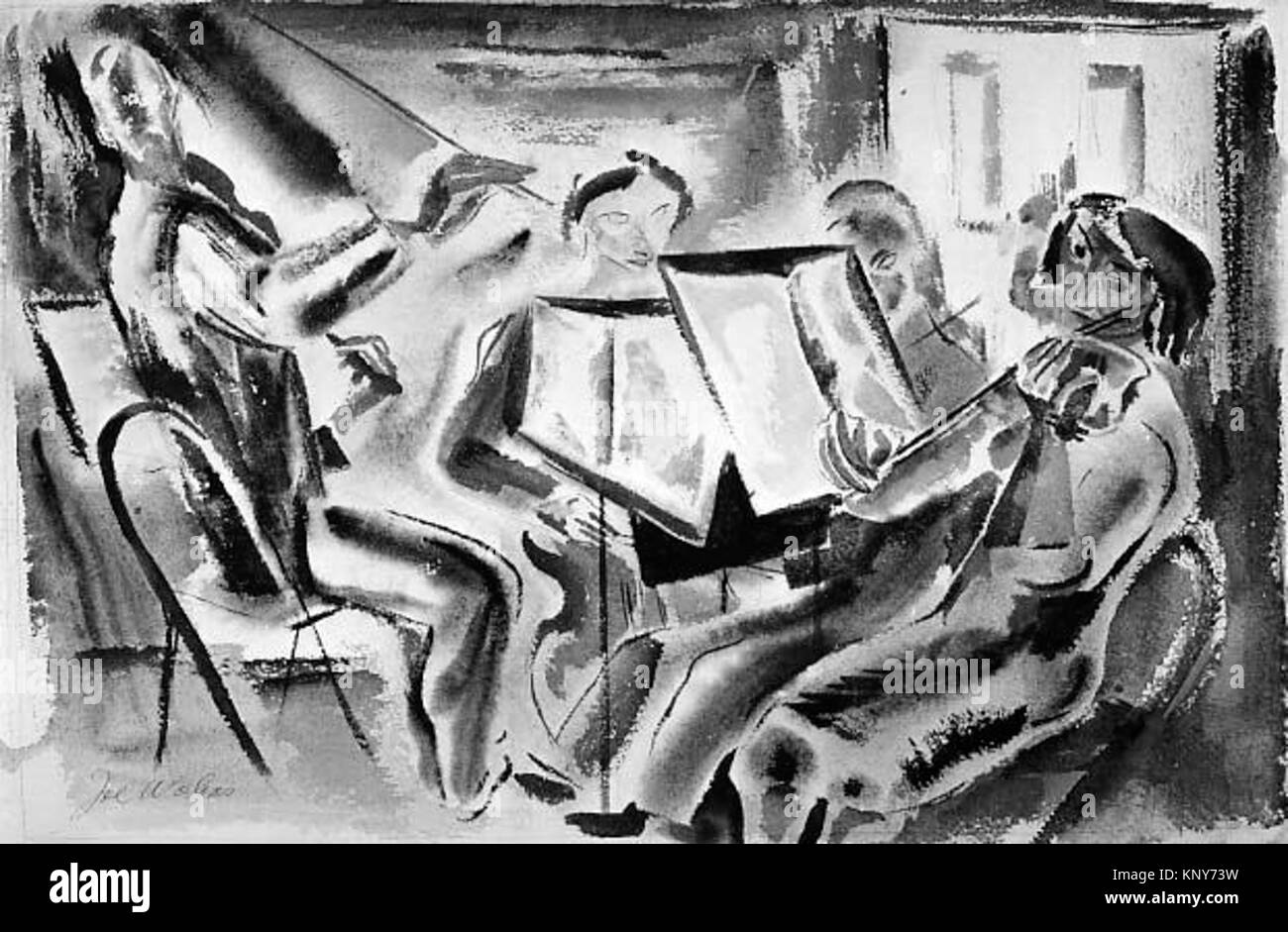 Chamber music group hi-res stock photography and images - Alamy