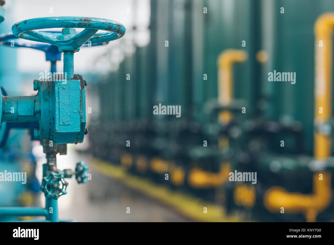 steel pipelines and cables in a plant,Industrial zone Stock Photo - Alamy