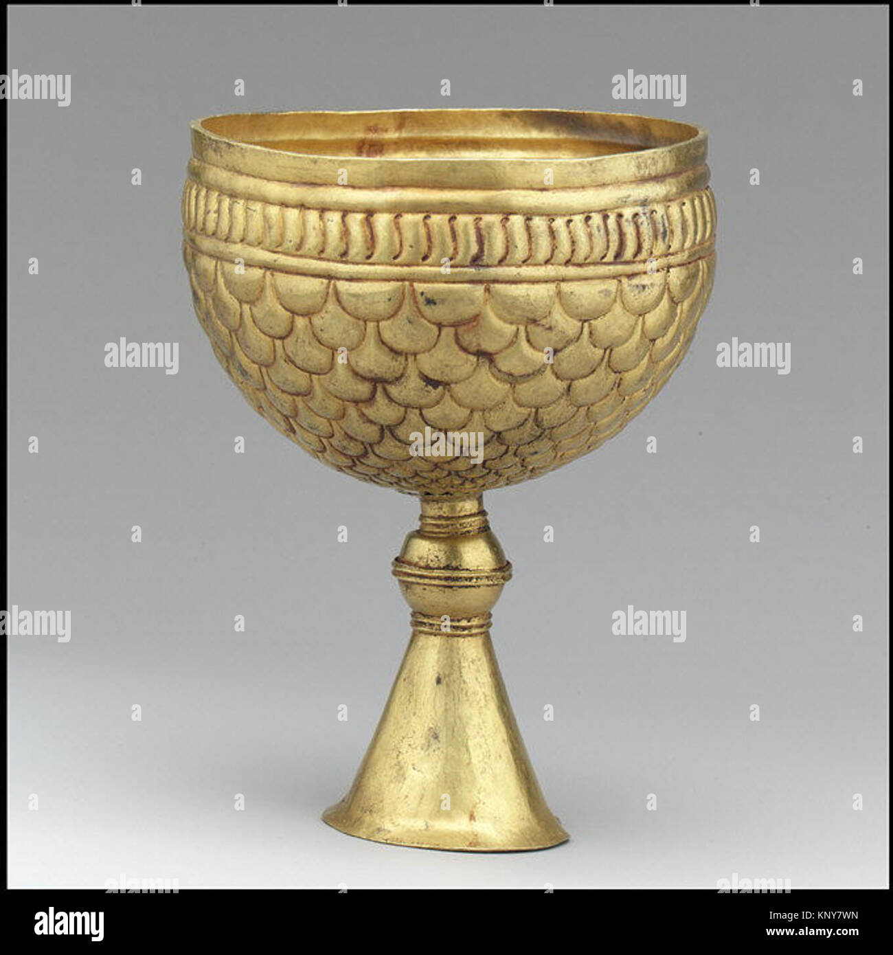 Gold Goblet MET DP30666 464121 Avar or Byzantine, Gold Goblet, 700s ...