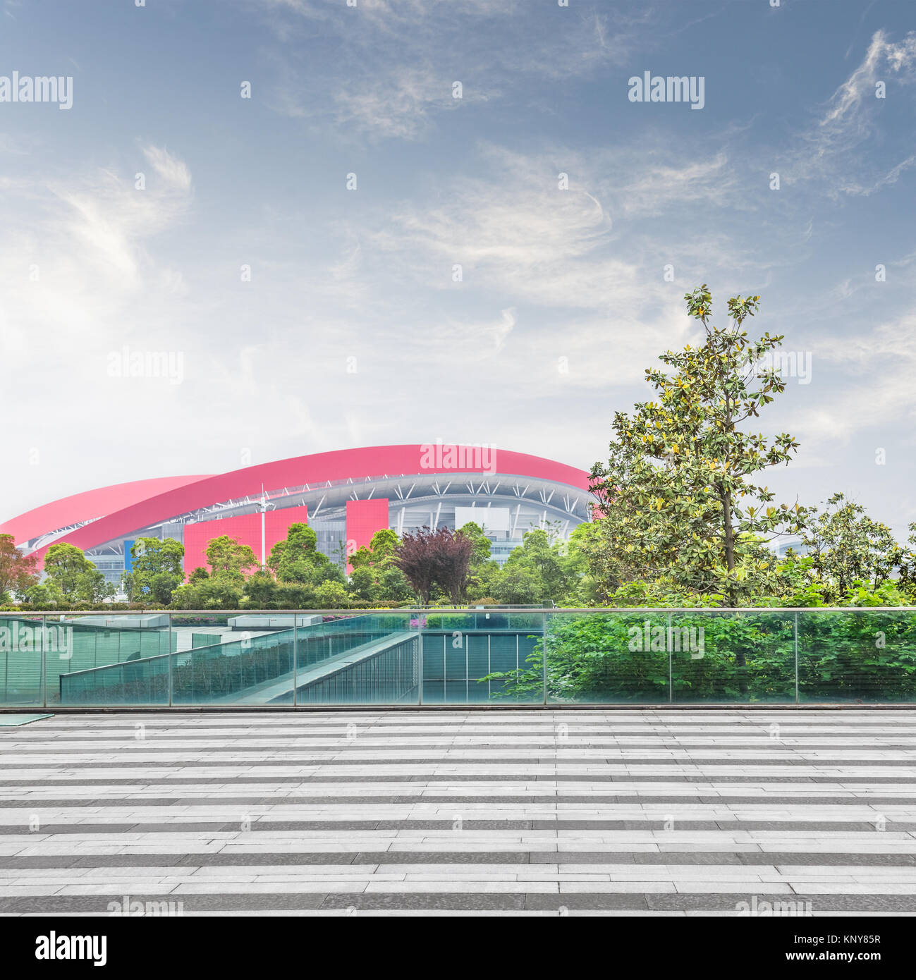 view of city square in Shanghai,China Stock Photo - Alamy