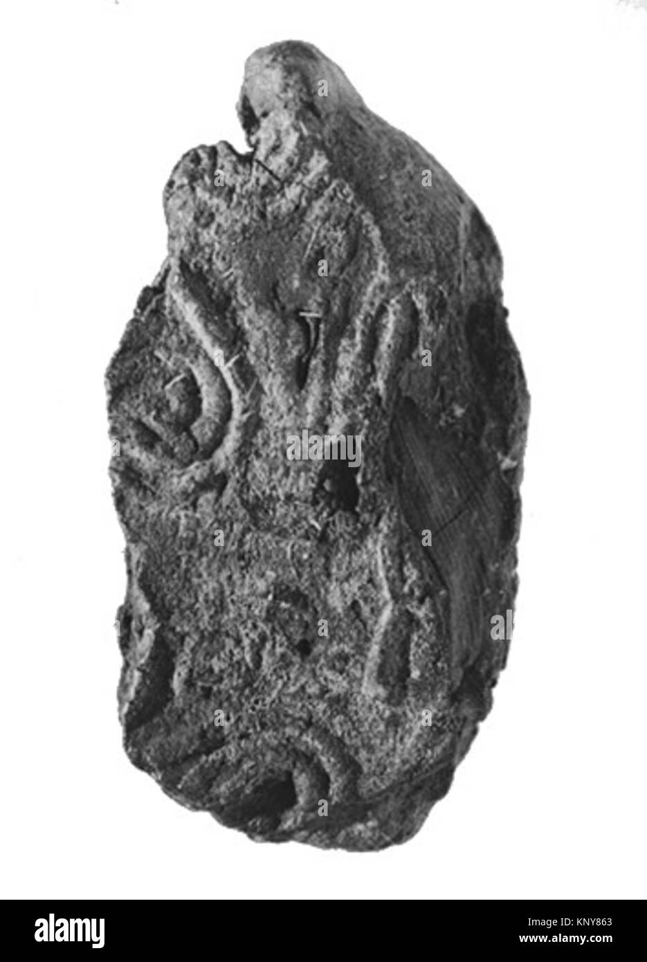 Unfired clay administrative seal from Egypt’s Middle Kingdom, Dynasty ...