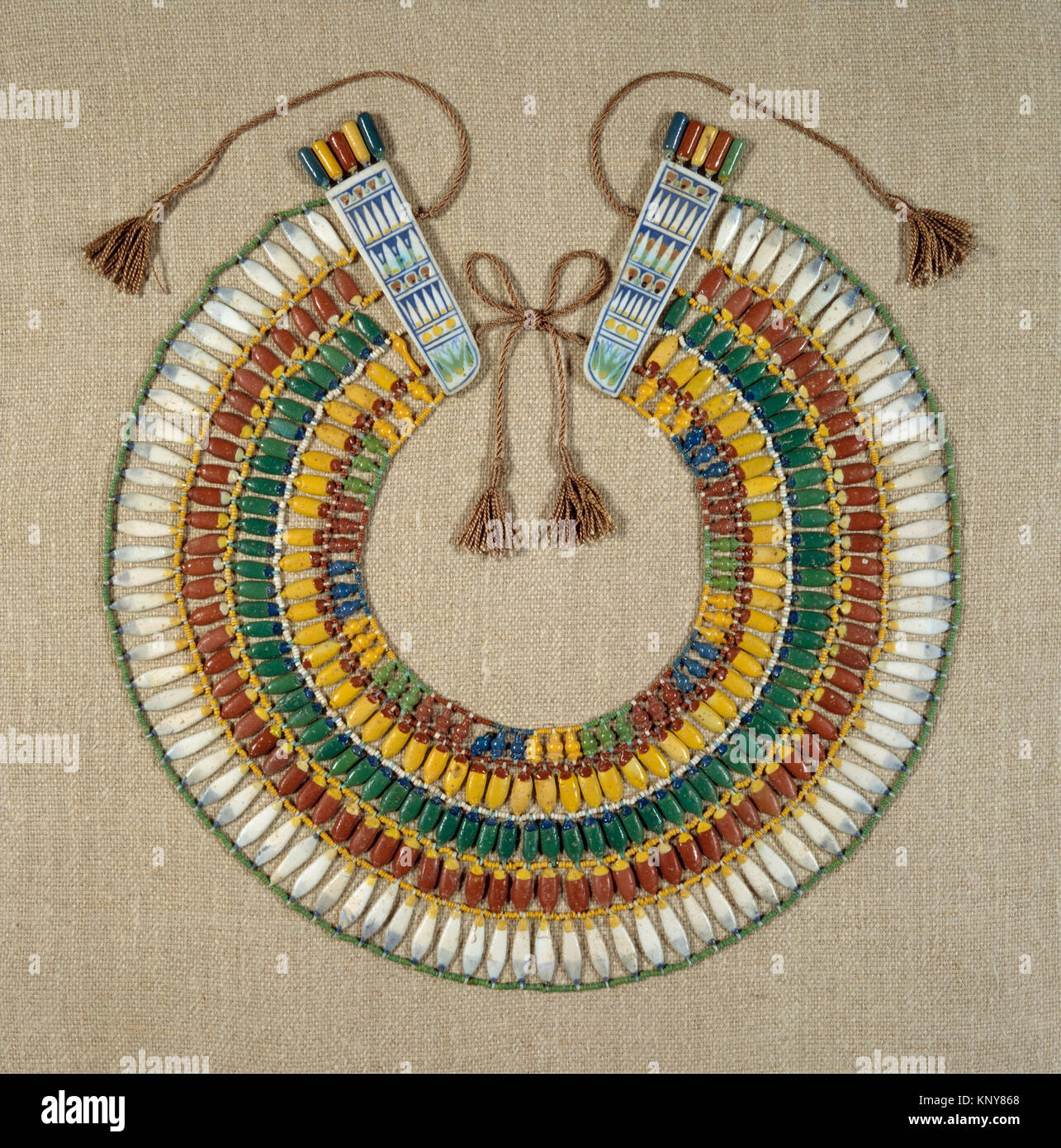 A documented faience broad collar from Egypt's New Kingdom, Amarna ...