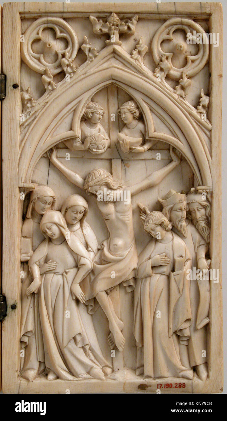 Diptych with the Crucifixion and the Coronation of the Virgin MET sf17-190-288d2 464287 Stock ...