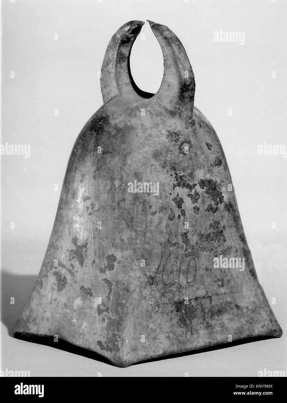 A historic bell from the Metropolitan Museum collection, documented ...