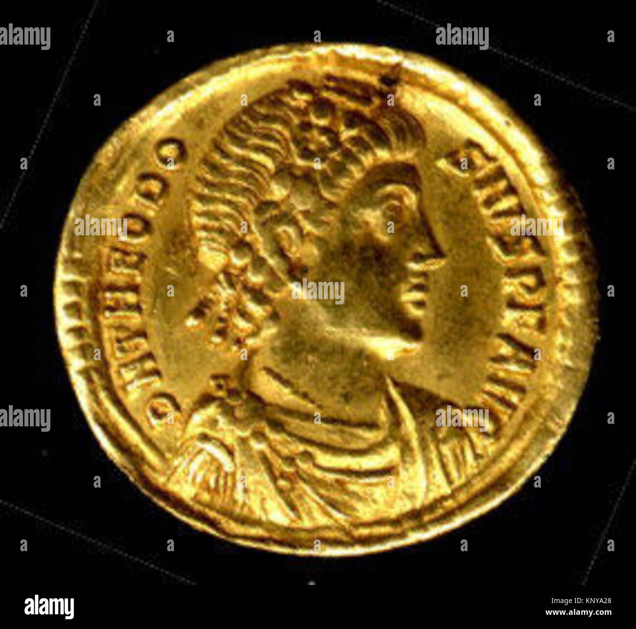 Gold Solidus of Theodosius I (379 95) MET tem9935103o 469068 Stock ...