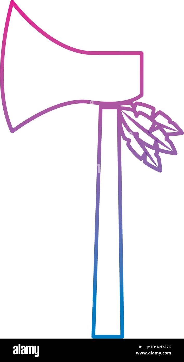 axe native american indian weapon Stock Vector Image & Art - Alamy