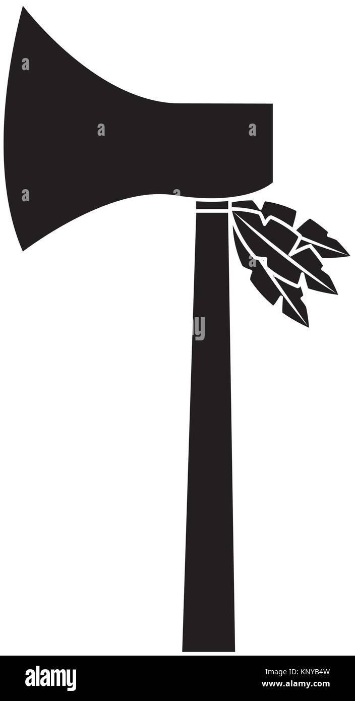 axe native american indian weapon Stock Vector Image & Art - Alamy