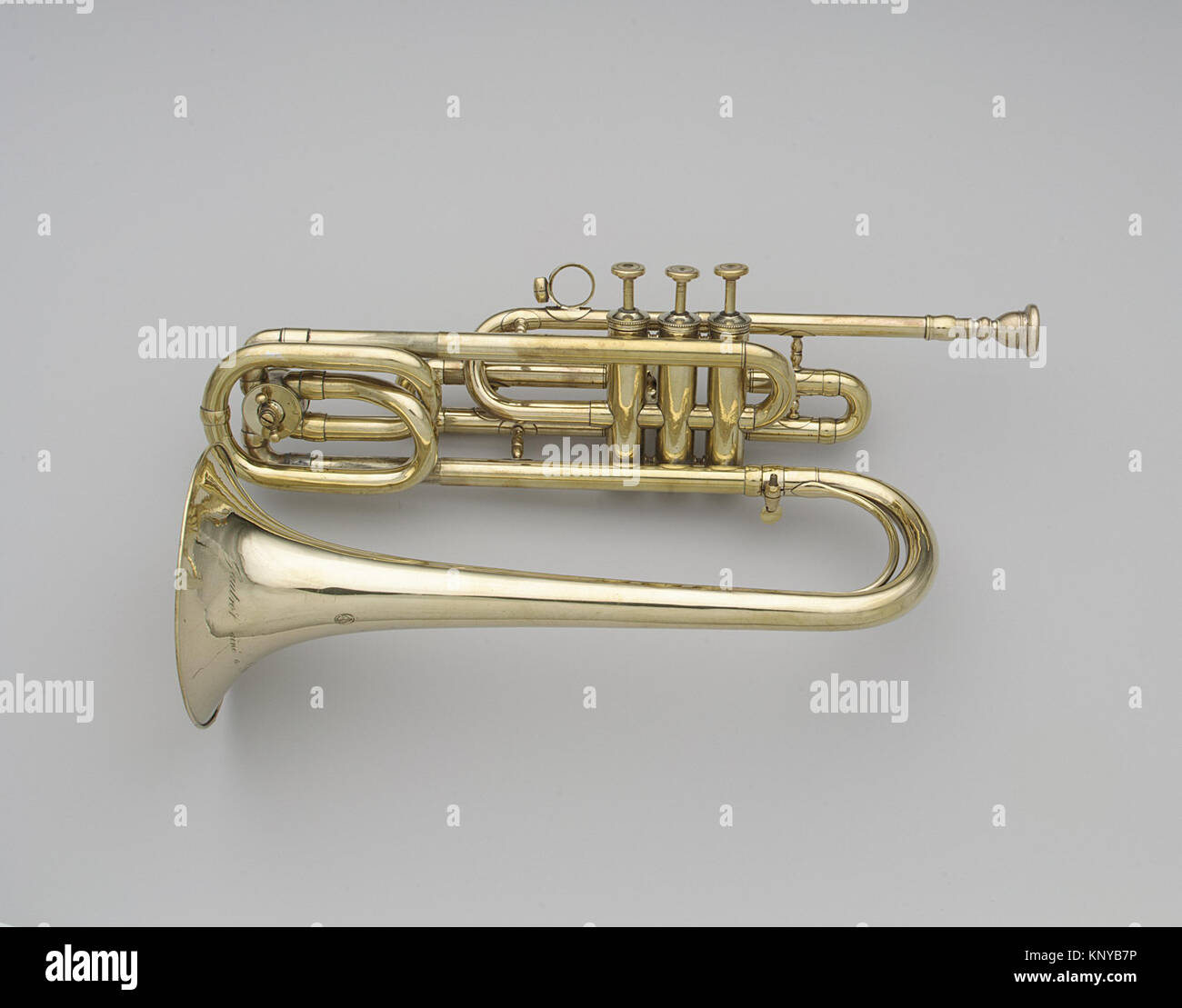 MET DP1031731 Cornet Omnitonique, brass wind instrument with valves ...