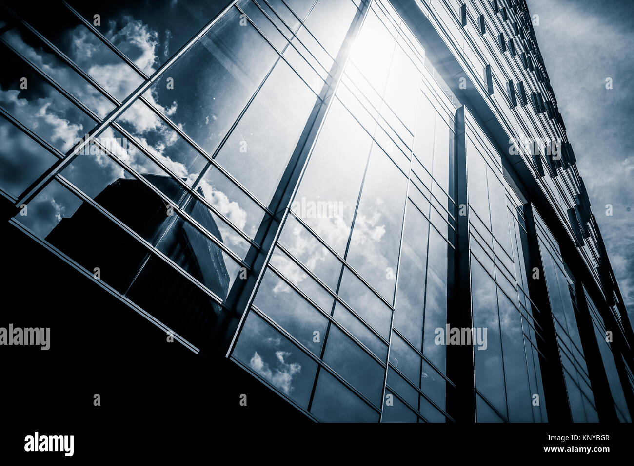 Close-Up Of Modern Office Buildings,Shanghai,China Stock Photo - Alamy