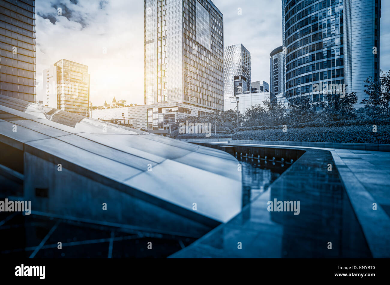view of city square in Shanghai,China Stock Photo - Alamy
