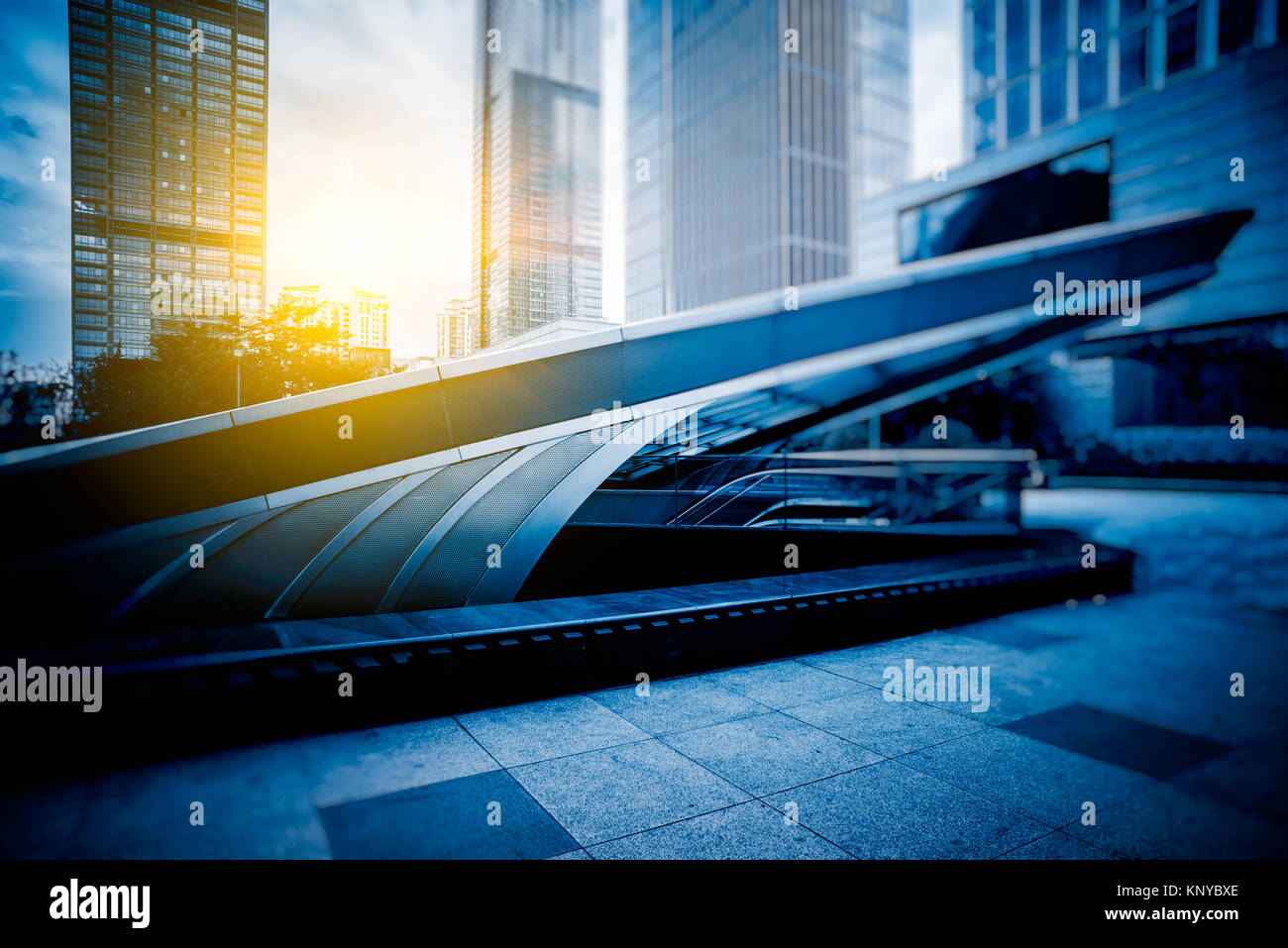 view of city square in Shanghai,China Stock Photo - Alamy