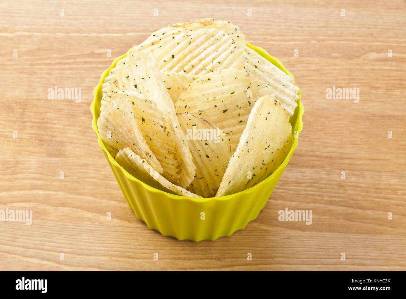 Sour cream flavored potato chips hi-res stock photography and images ...