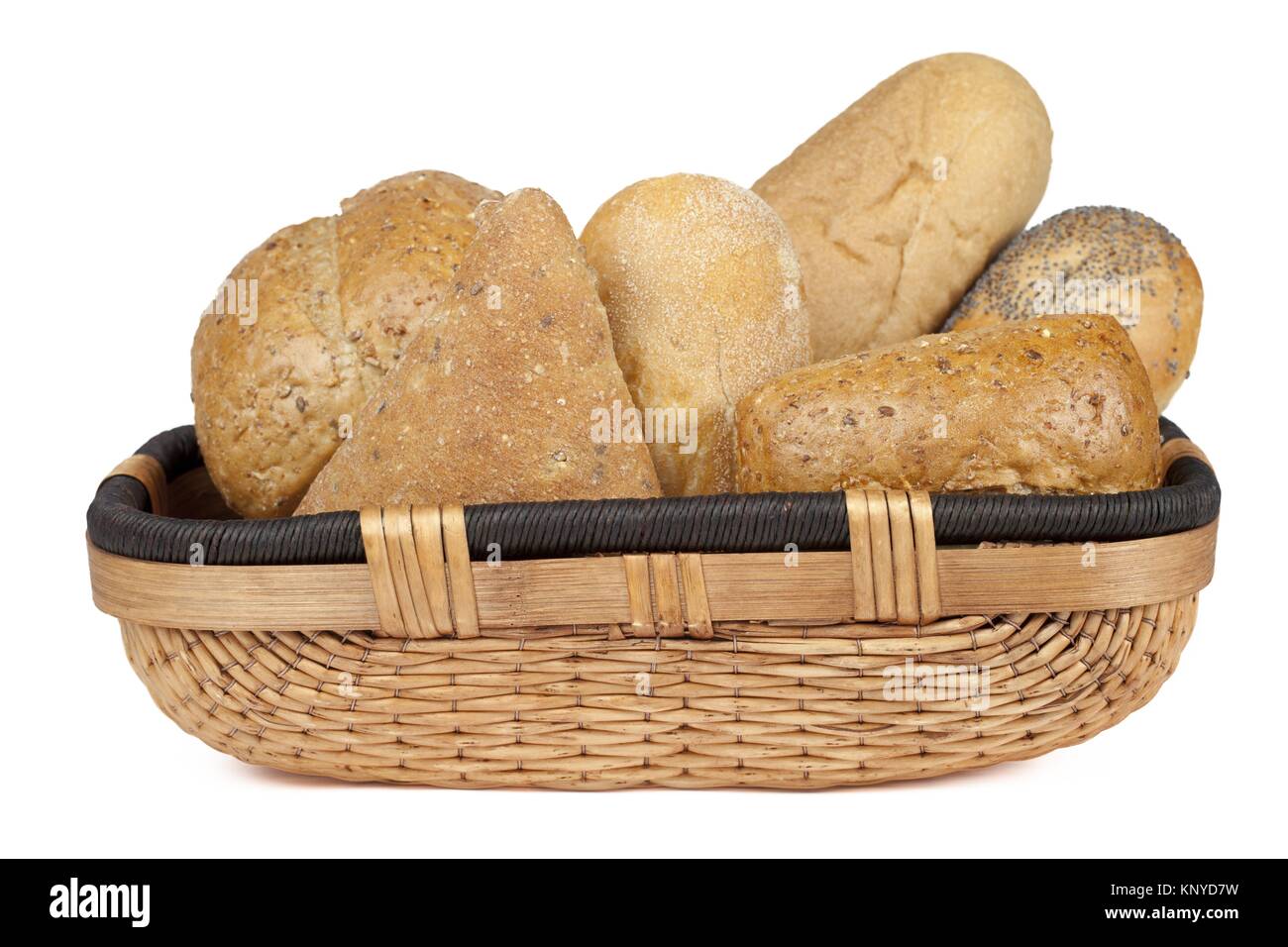 assorted bread basket Stock Photo - Alamy