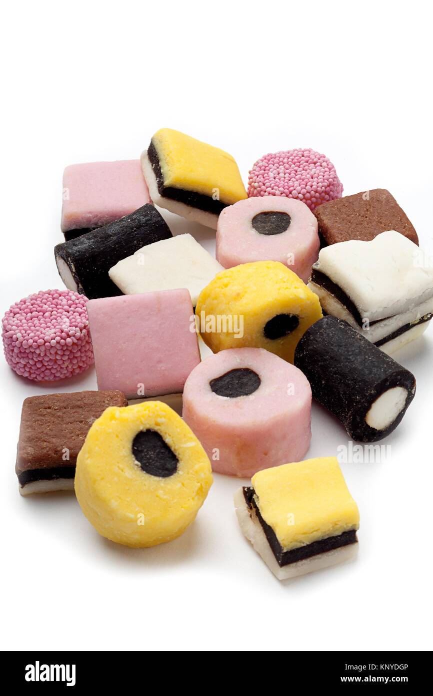 assorted licorice candies Stock Photo - Alamy