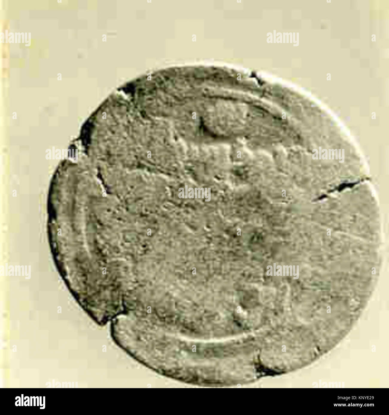 This image features an ancient Islamic coin, cataloged under MET ...