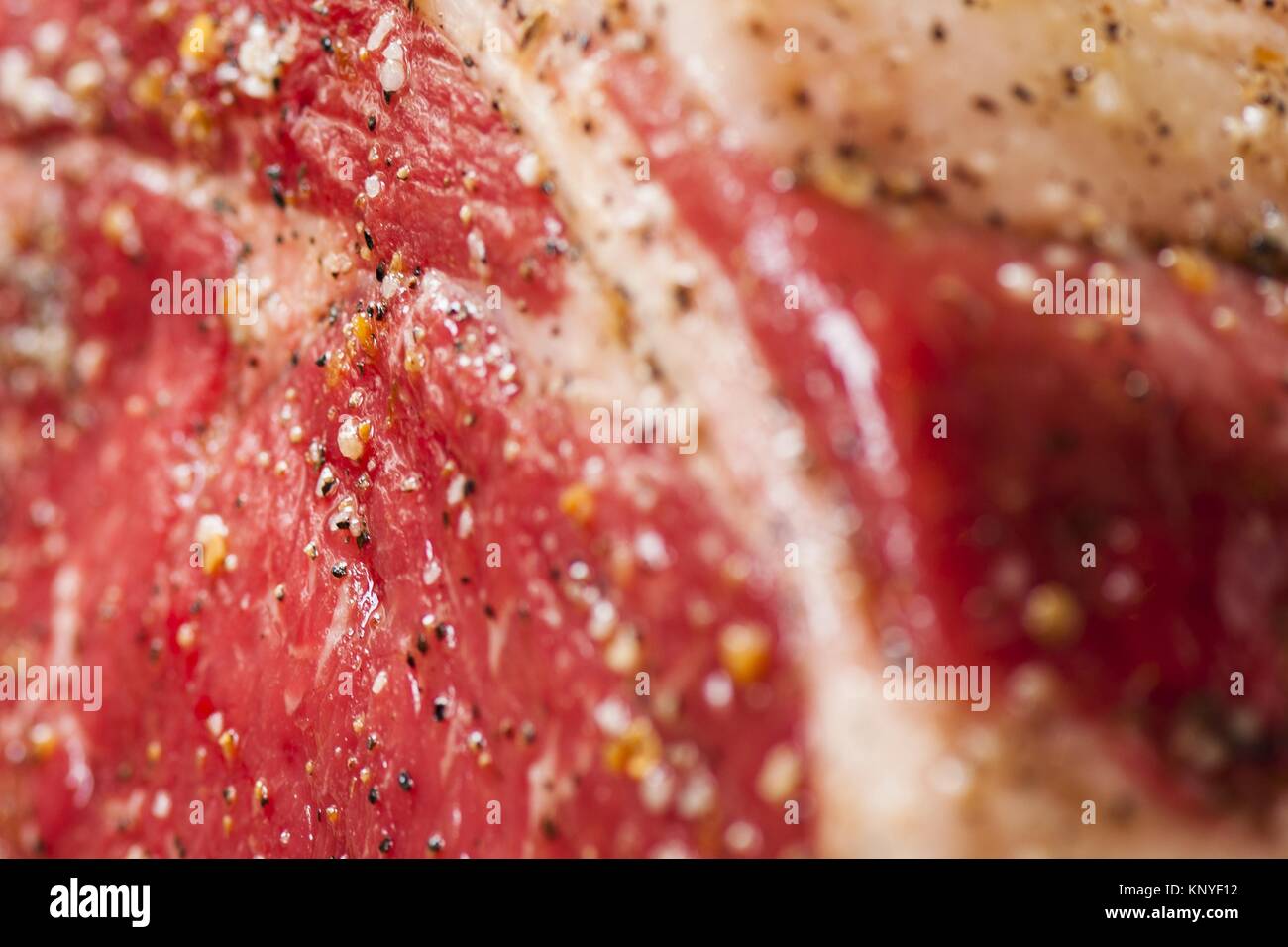 beautiful cut of prime rib beef roast Stock Photo - Alamy