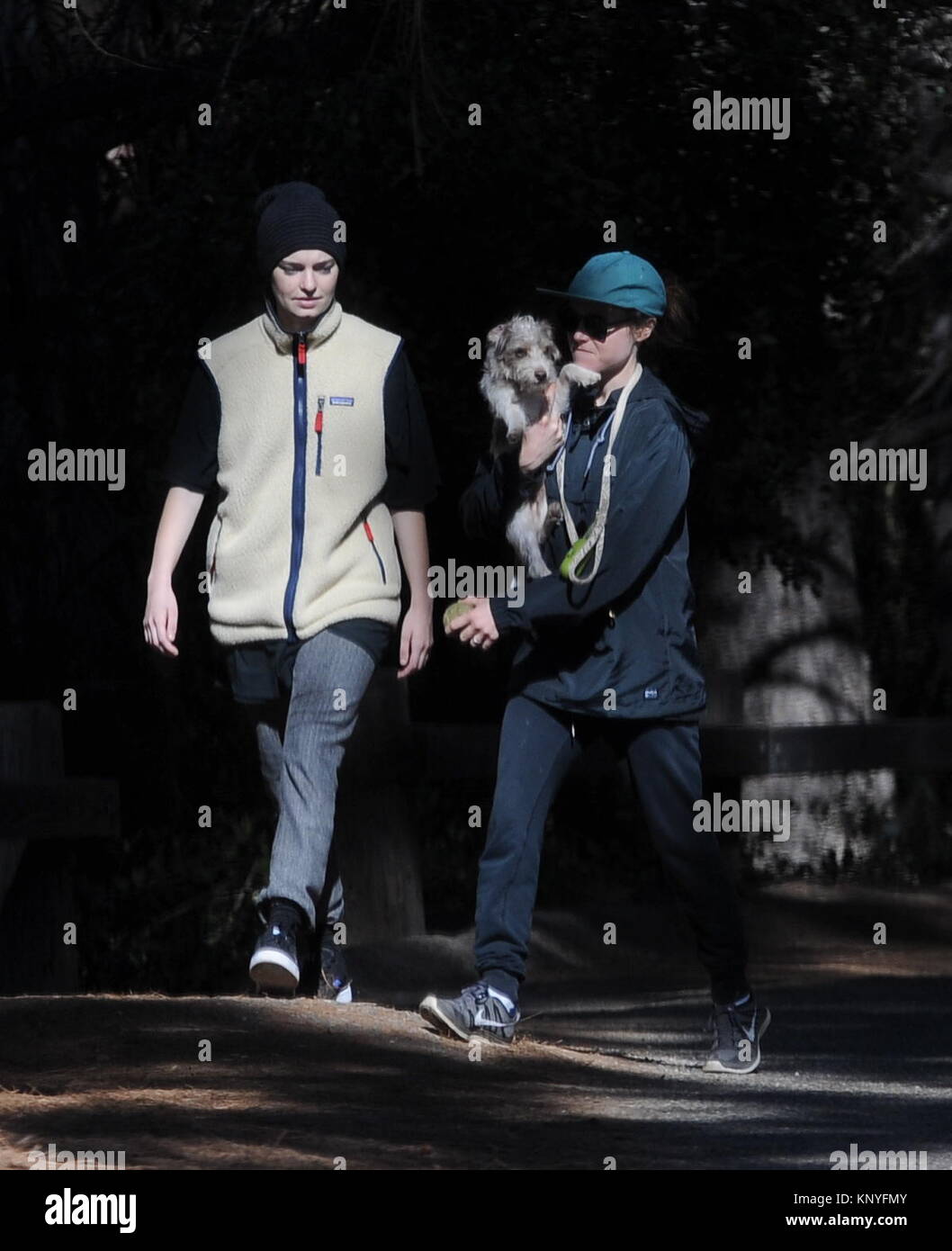 Ellen Page hikes through Franklin Park with her girlfriend Emma Porter ...