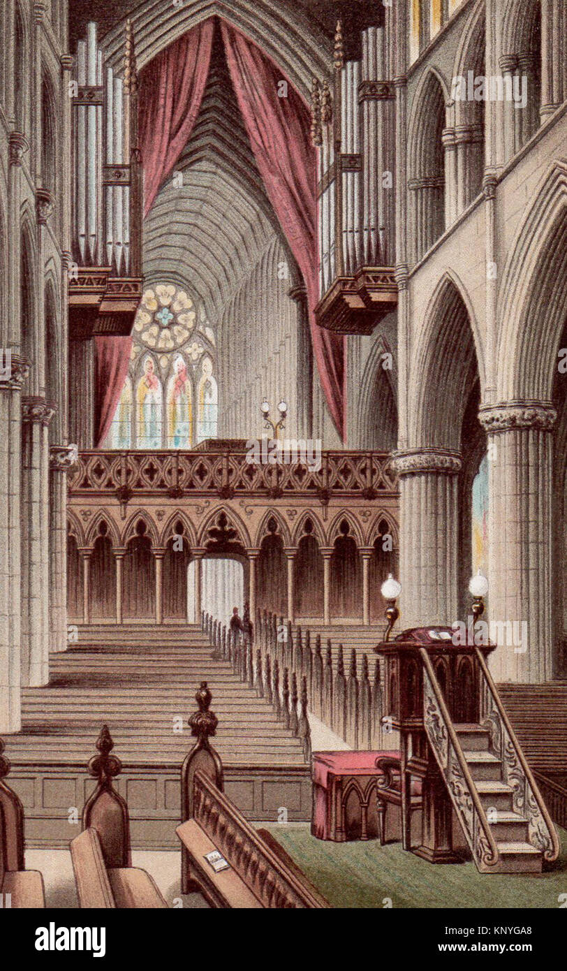 Victorian cathedral hi-res stock photography and images - Alamy