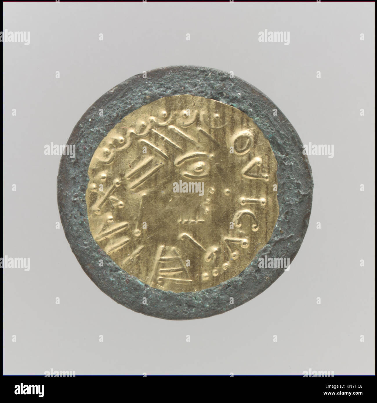 Gold Disk Brooch MET dp30513 465297 Frankish, Gold Disk Brooch, 7th ...