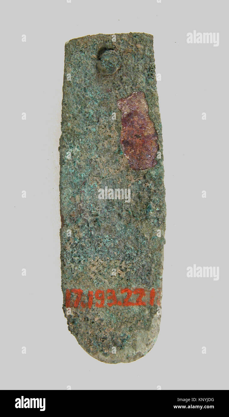 A 6th–7th century Frankish ferret-shaped object in copper alloy ...