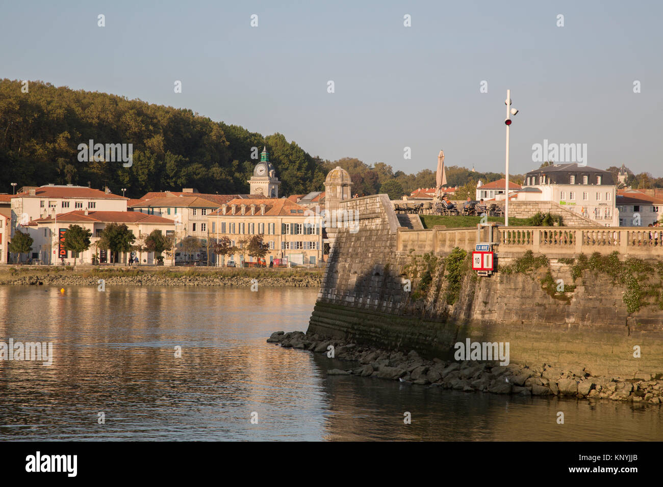 River Nive; Bayonne; Basque Country; France Stock Photo - Alamy