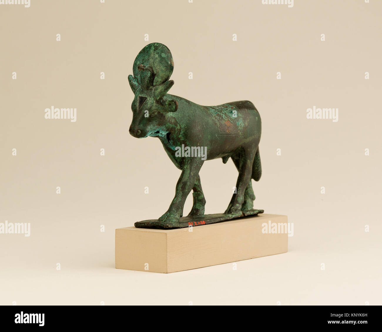 This artifact represents the sacred bull Apis, worshipped in ancient ...