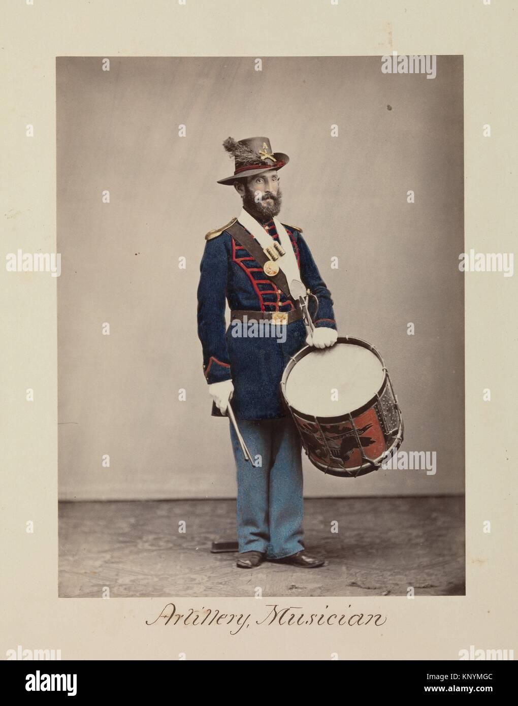 Artillery, Musician. Artist: Attributed to Oliver H. Willard (American ...