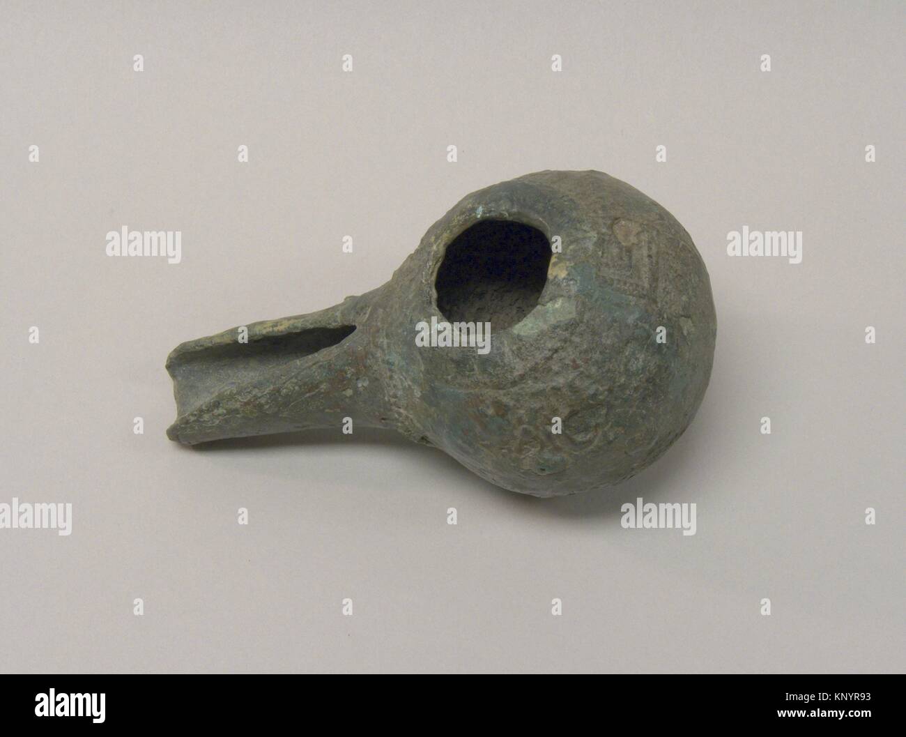 Fragment of a Dipper. Period: Bronze and Iron Age period; Date: 500 B.C ...