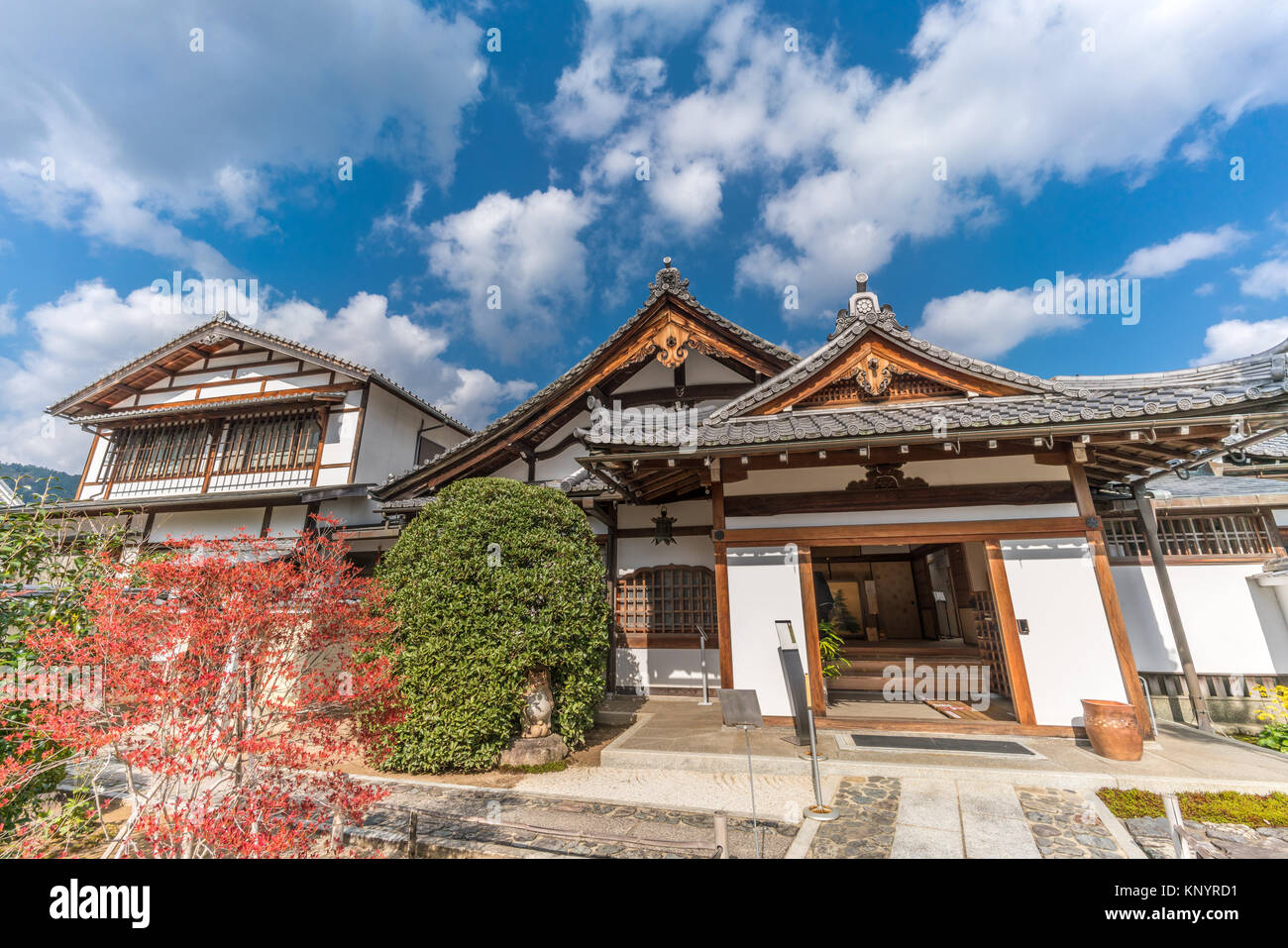 Honden (Main Hall) of Kogen-ji Temple sub-temple of Tenryu-ji. Built in ...
