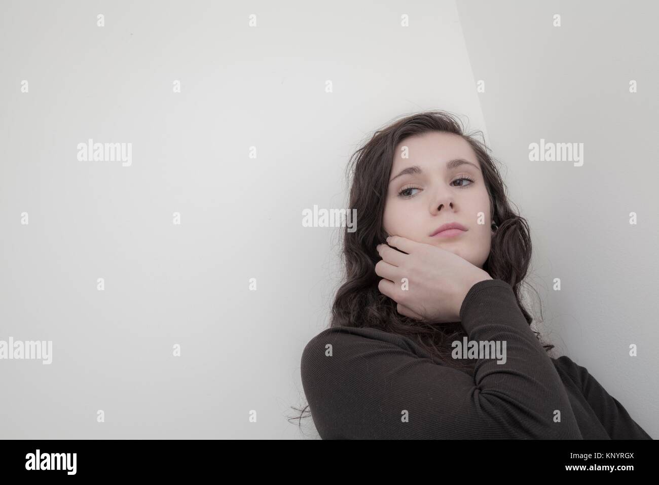 Distressed teenager hi-res stock photography and images - Alamy