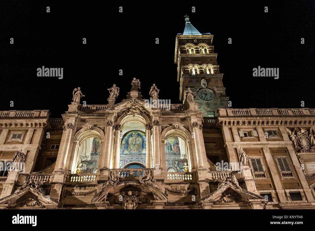 Basilica Di Santa Maria Maggiore Rome Stock Photos & Basilica Di Santa ...