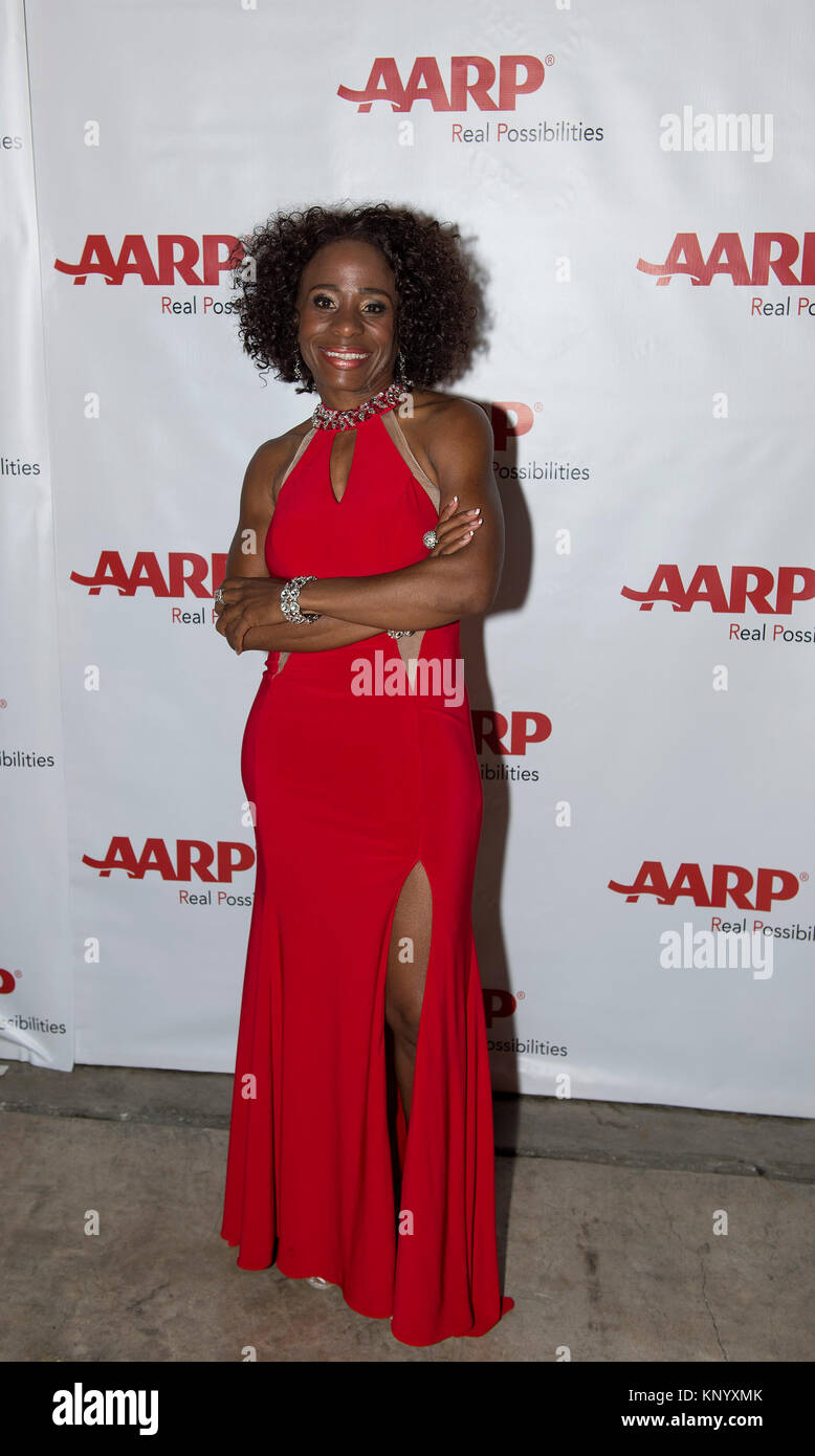 MIAMI BEACH, FL - MAY 15 : Janet Hines arrive at the AARPÕs 2015 ...