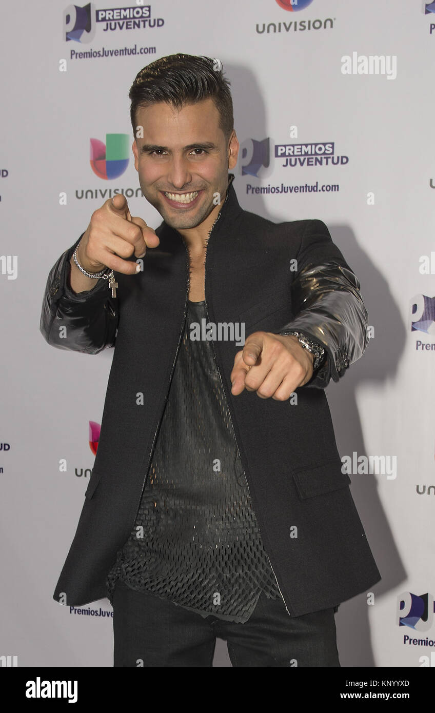 MIAMI, FL - JULY 16: Christian Daniel attends Univision's Premios ...