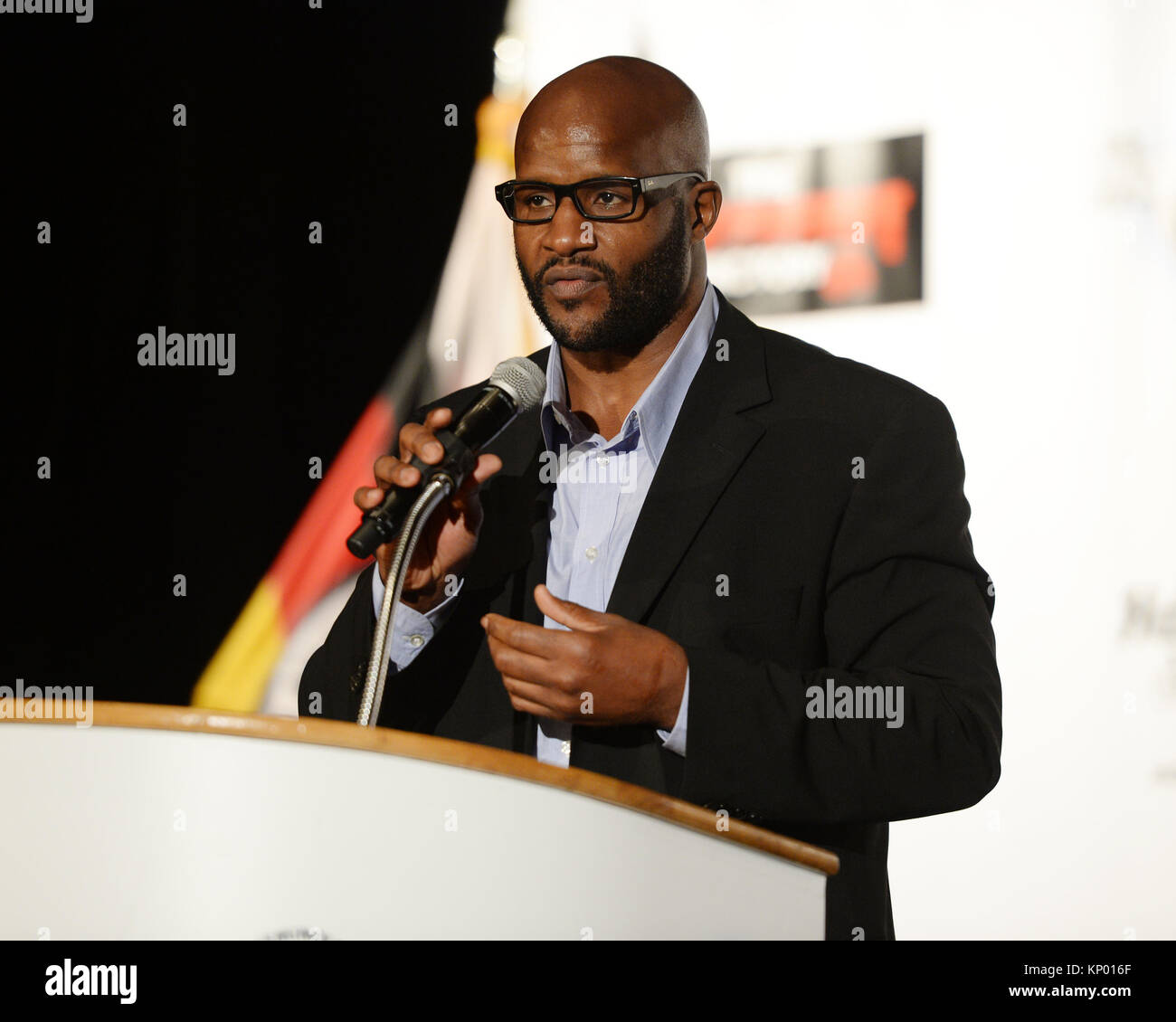 HOLLYWOOD FL - AUGUST 11: Shannon Briggs and Mike Marrone during a ...