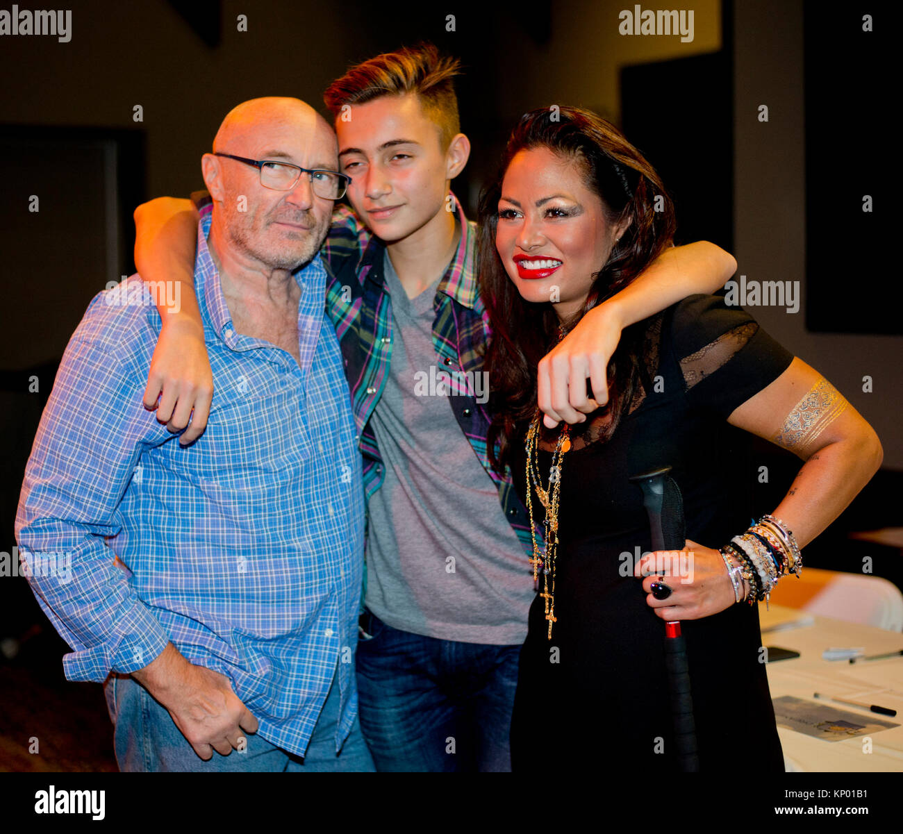 DEERFIELD BEACH FL - JUNE 20: (L-R) David Frangioni, Phil Collins ...