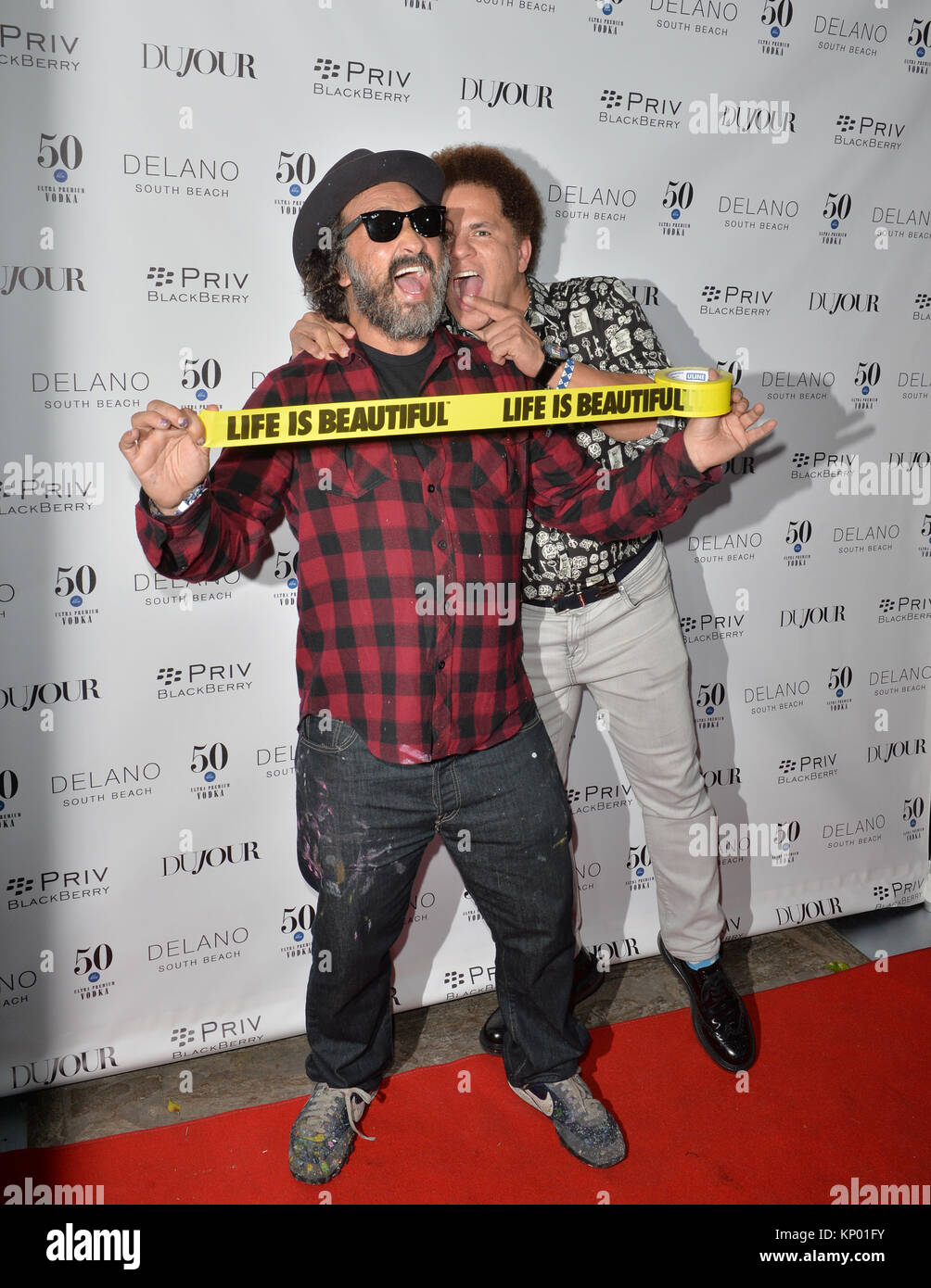 MIAMI BEACH, FL - DECEMBER 01: Mr. Brainwash, Britto attends DuJour ...
