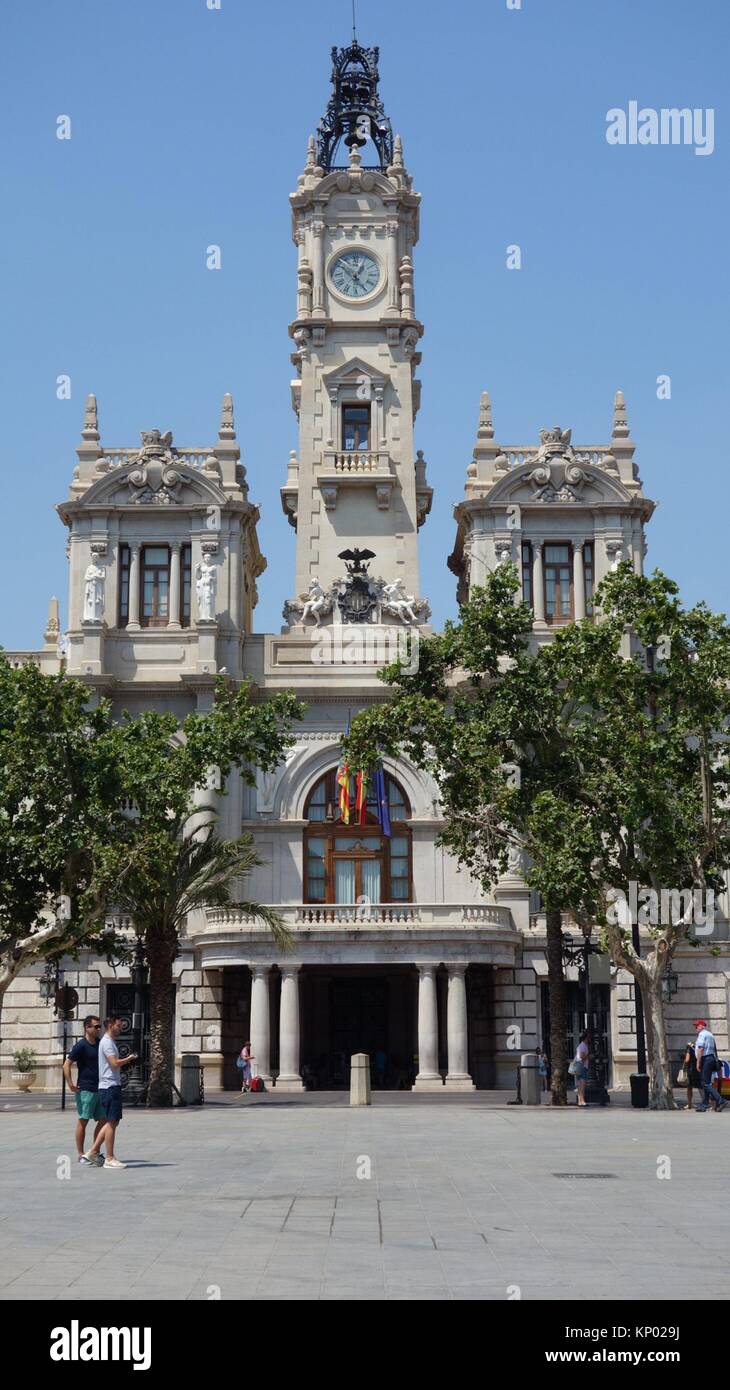 Valencia main square hi-res stock photography and images - Alamy
