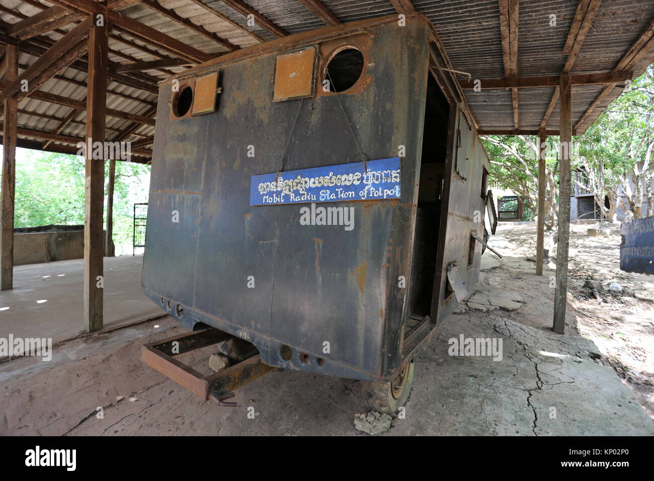 Ta Mok House in Anlong Veng, occupied by one of Pol Pot's trusted Khmer ...