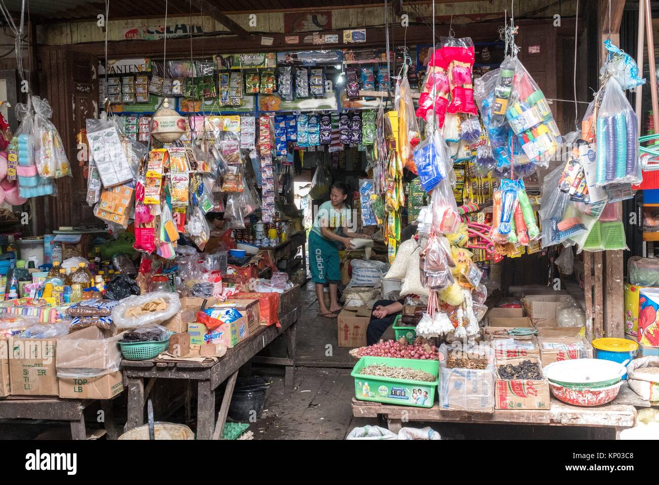 Pasar Turi vegetables market, Singkawang, West Kalimantan, Indonesia ...